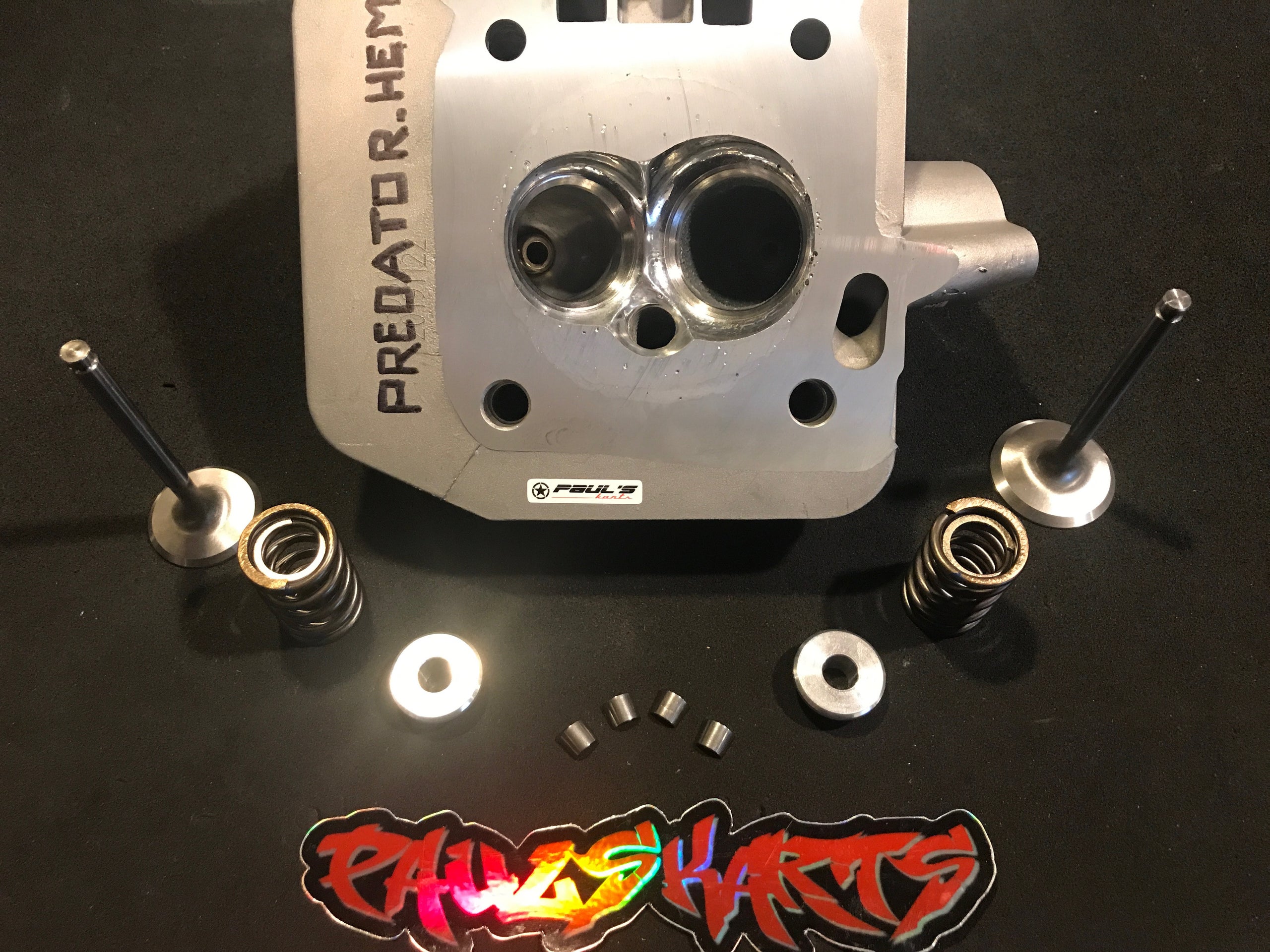 PREDATOR 420 “HEMI” Head, welded chamber, bronze guides, ported | Pauls ...