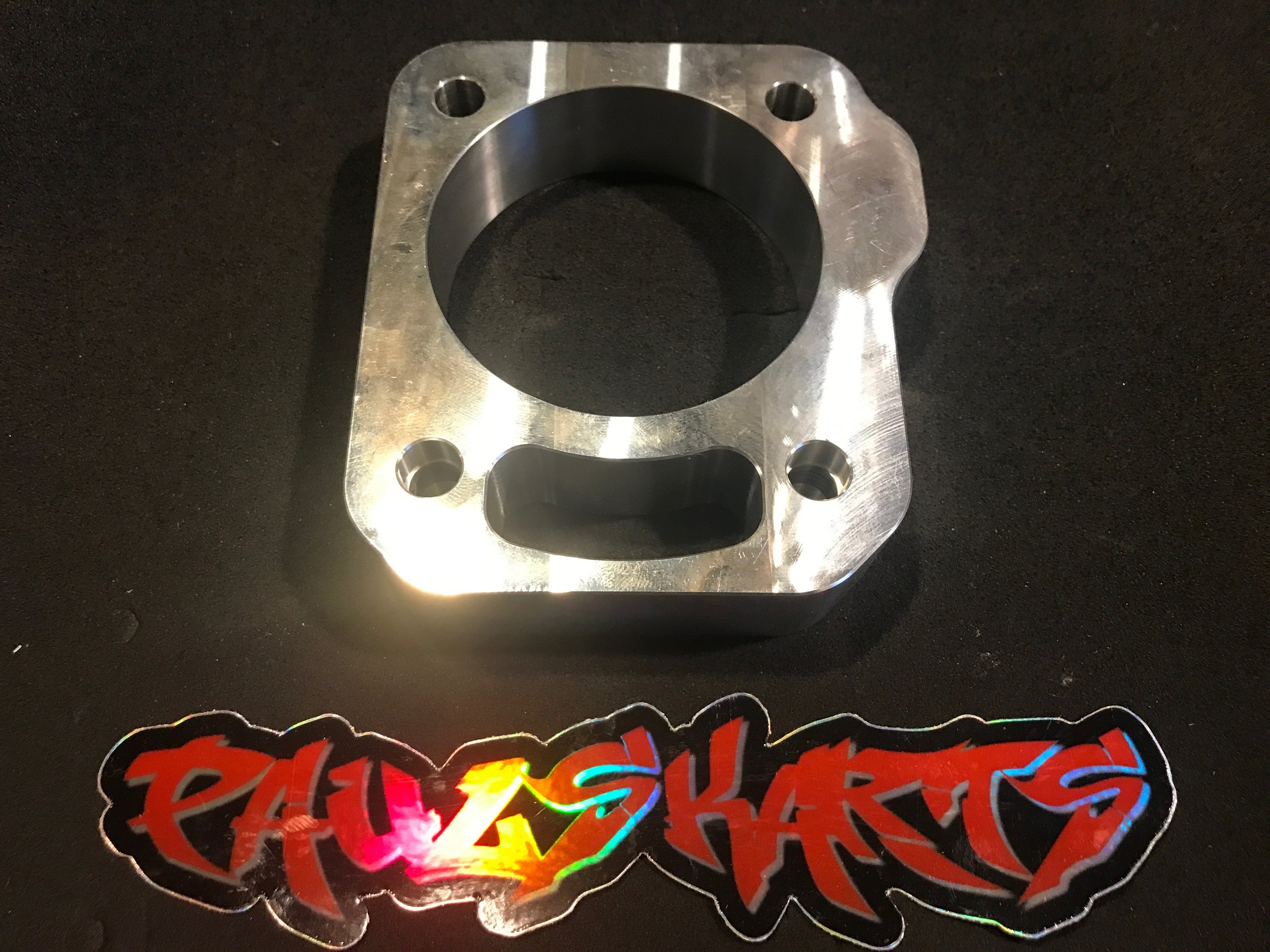 Deck extension, 1” thick billet aluminum, predator 212 / gx200 ...