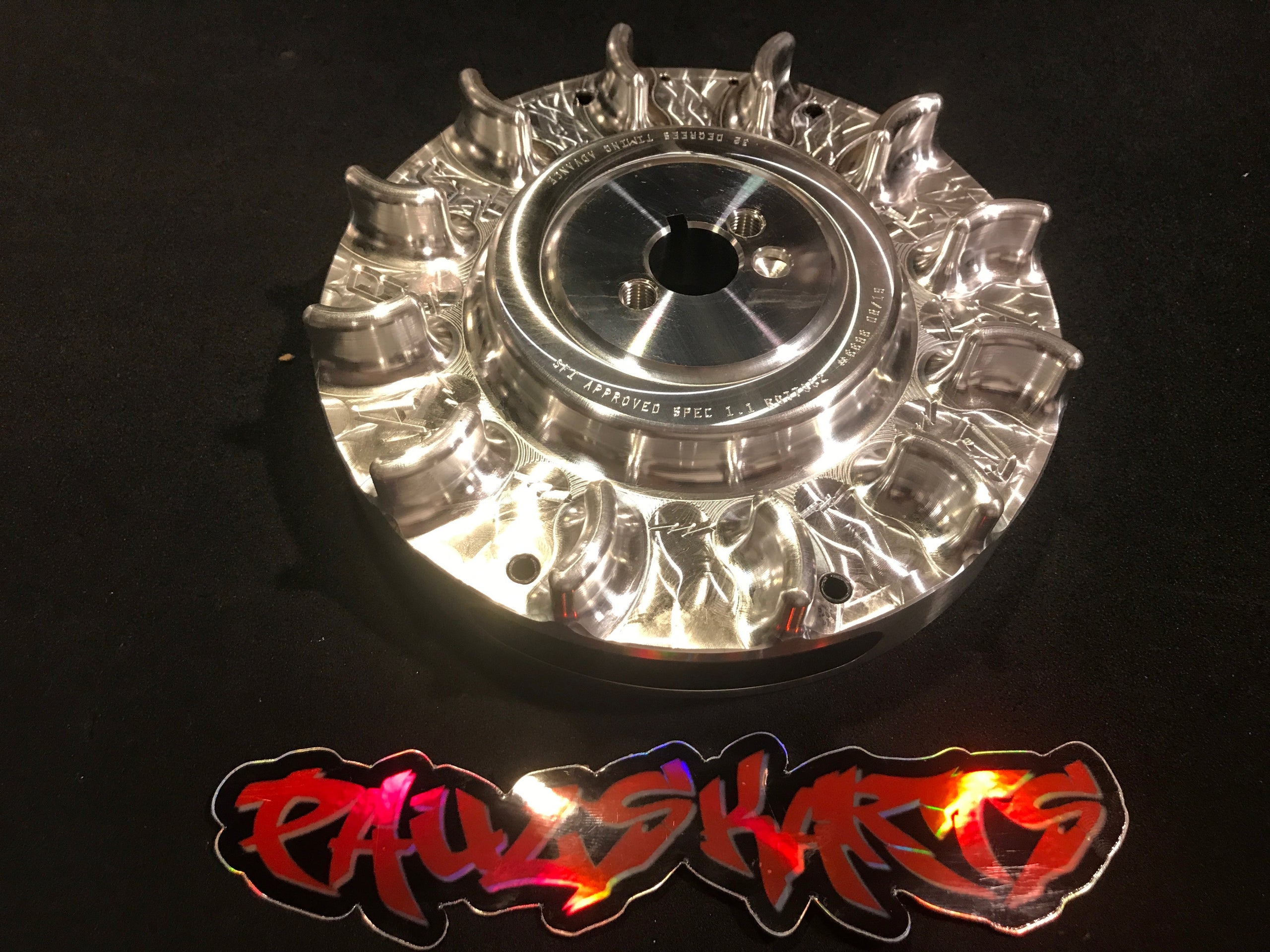 Predator 212 billet flywheel, non hemi, arc | Pauls Karts