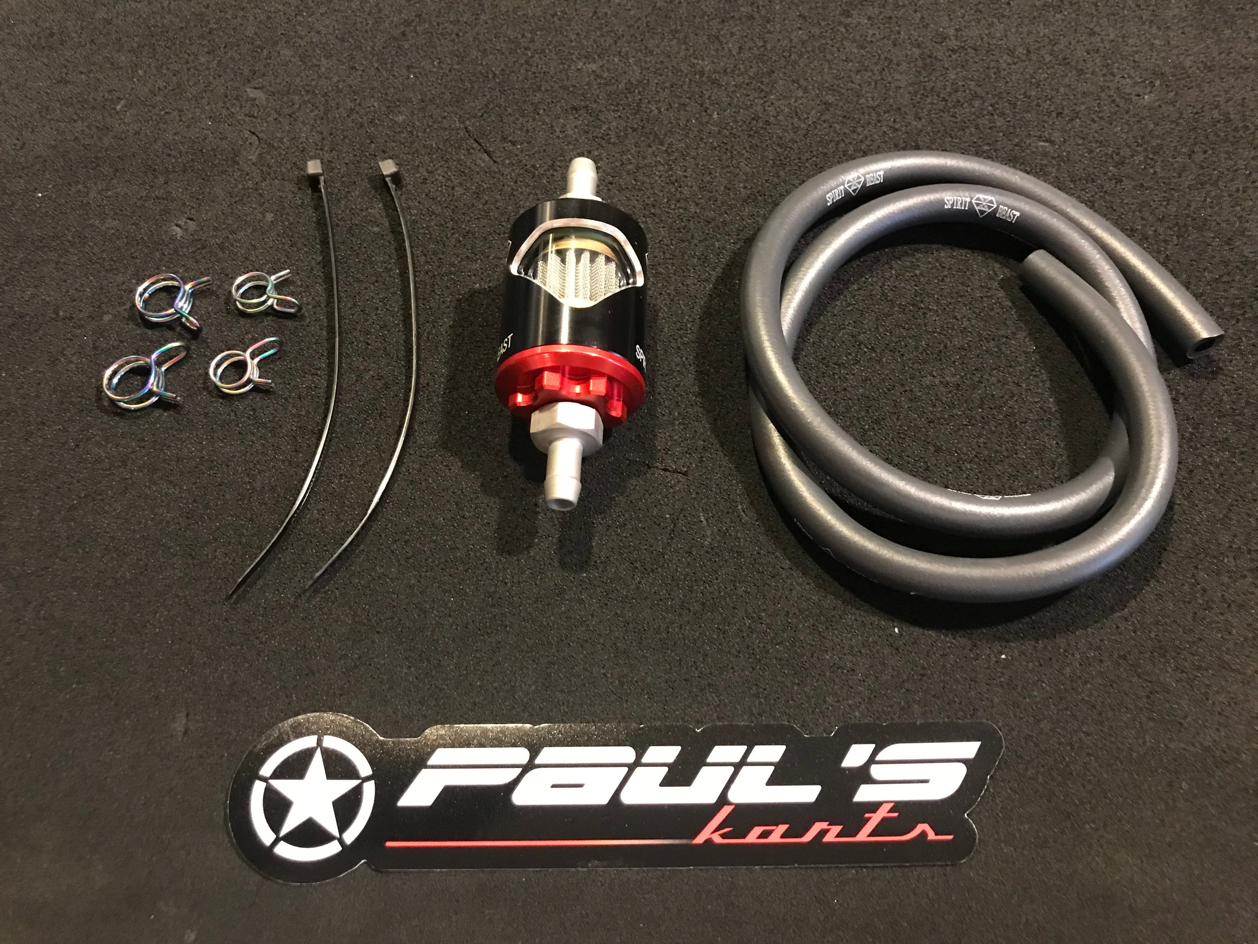 Fuel filter , set, billet high flow racing w/ glass window. Cnc, 1/4 ...