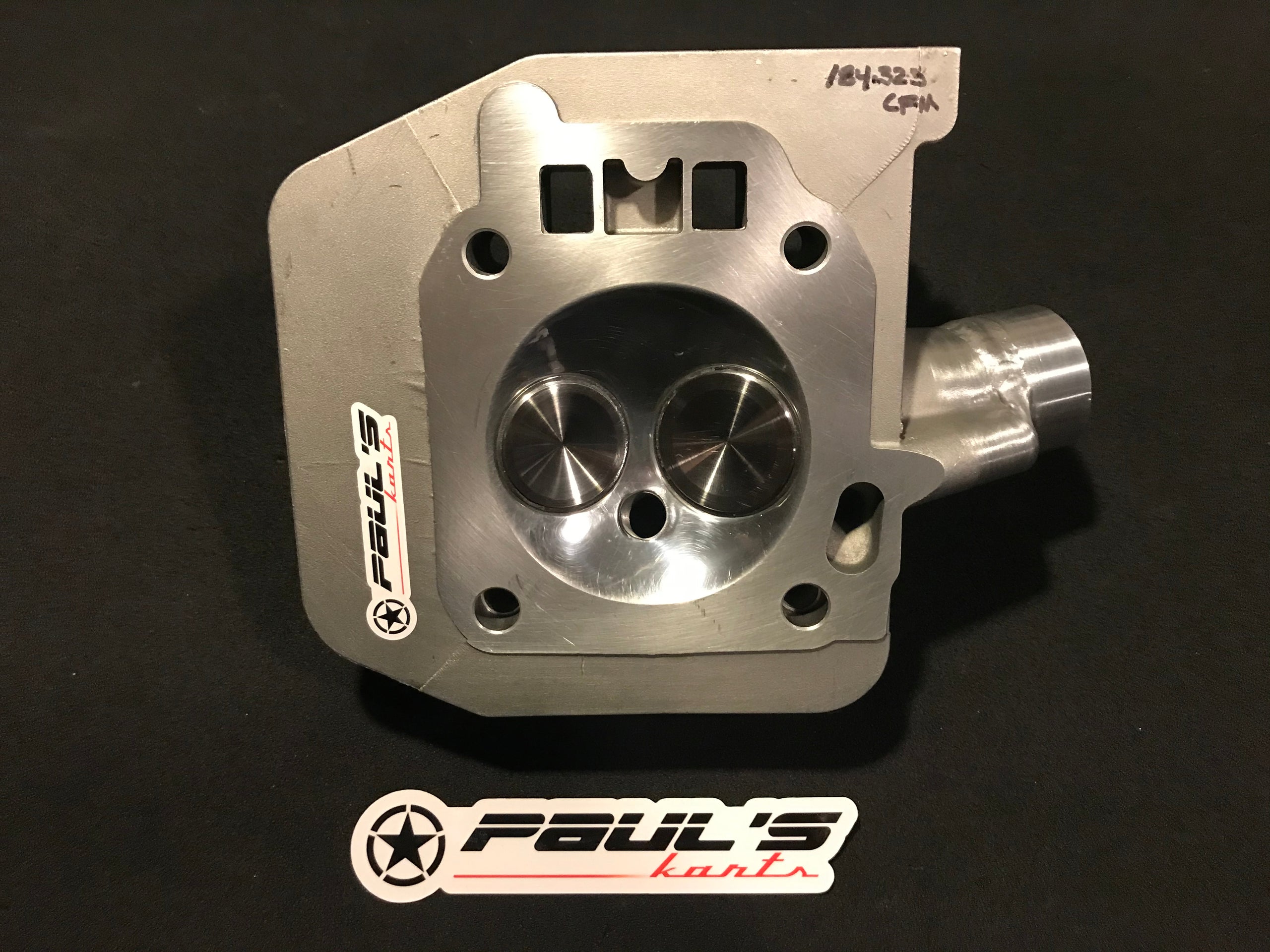 Predator 420 hemi head, 38/34 **welded intake tube**, includes valves ...