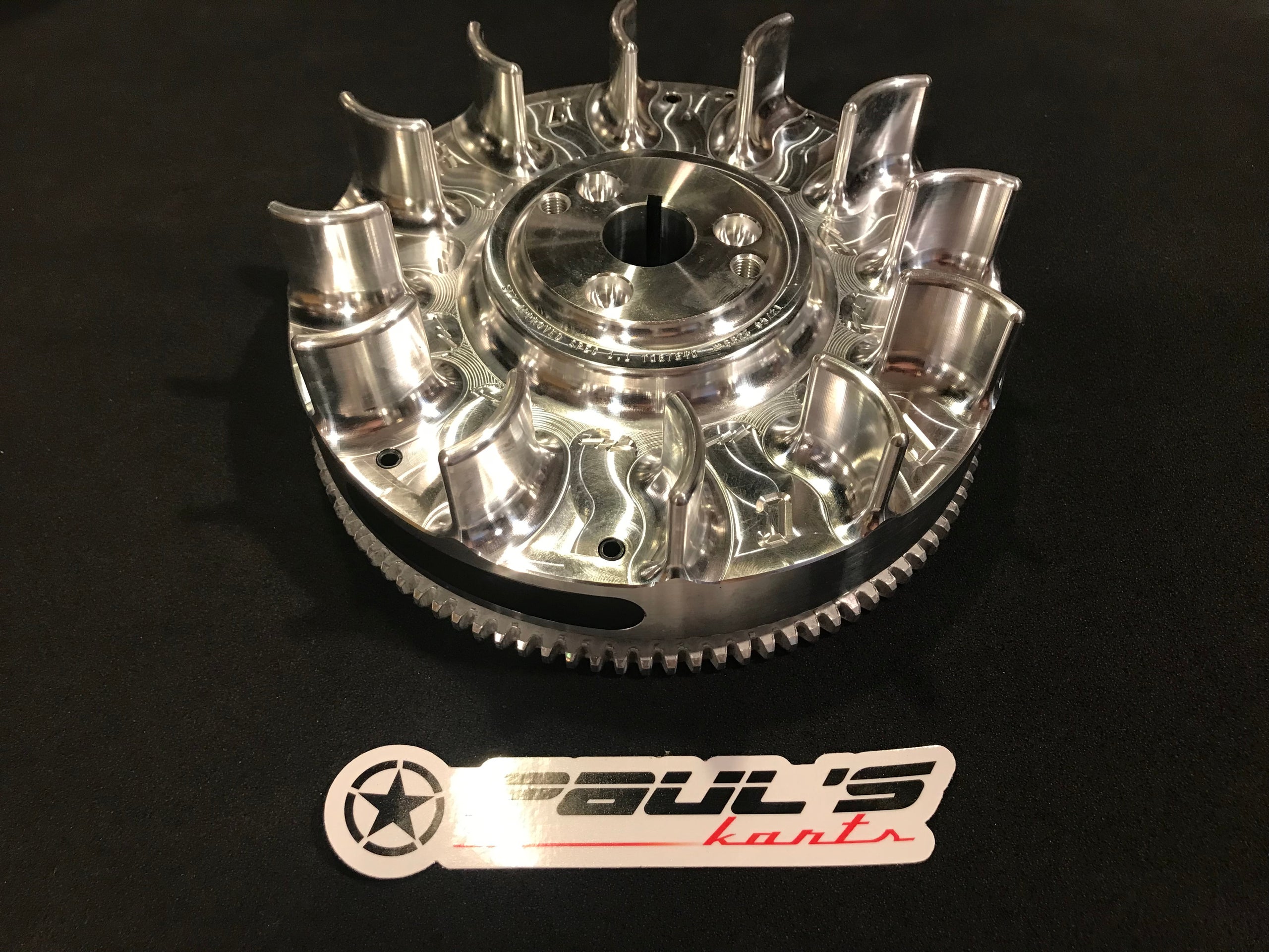 Flywheel, Billet, GX390 & 420 Predators, Electric Start, Non Adjustable ...