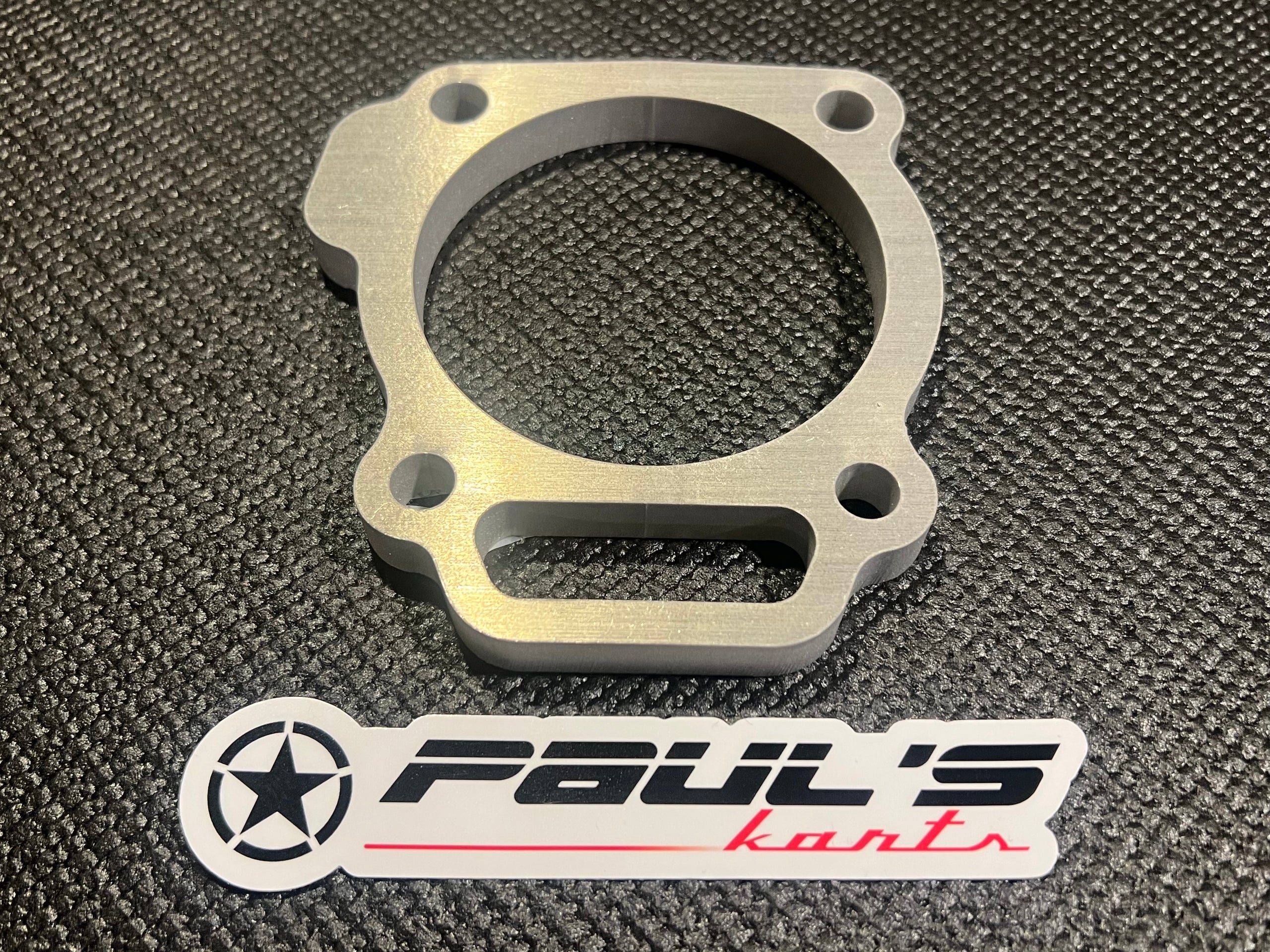 Deck extension (big block) , 1/2” billet aluminum , sold each | Pauls Karts